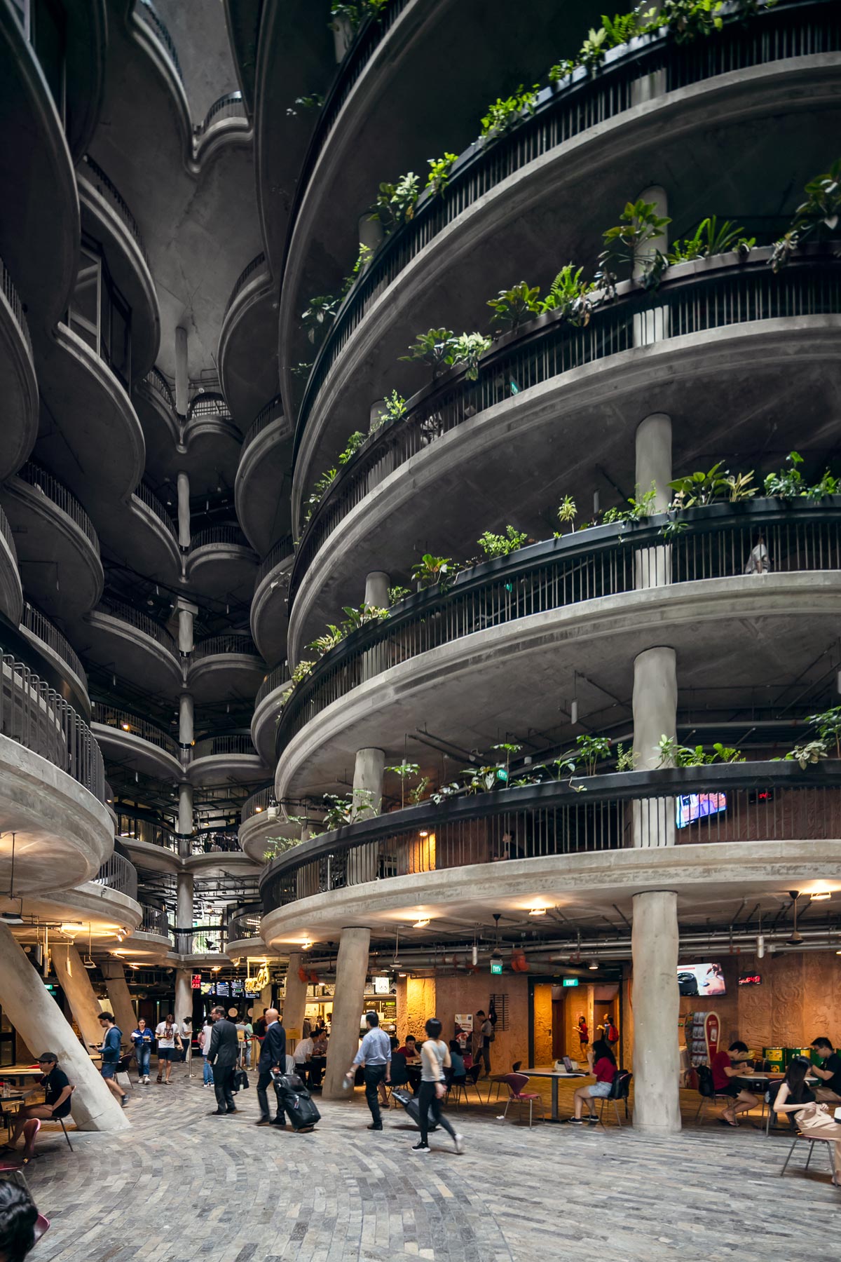 Fotos vom Learning Hub, Nanyang Technological University ...